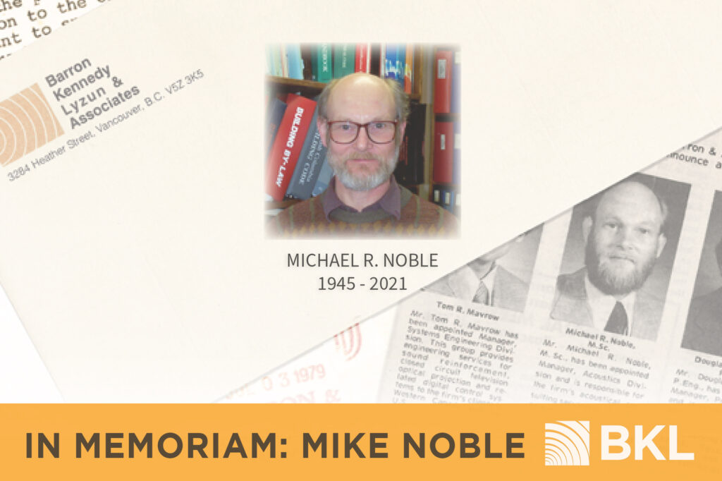 BKL | In Memoriam: Mike Noble